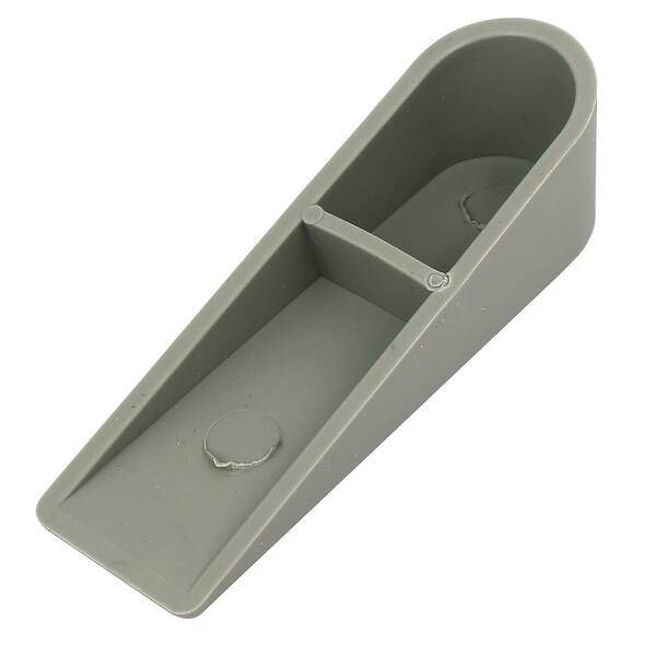 Rubber Safety Wedge Jam Door Stopper Doorstop Gray 100mm Length 2pcs ...