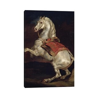 iCanvas "Napoleon's Stallion, Tamerlan " by Theodore Gericault Canvas ...
