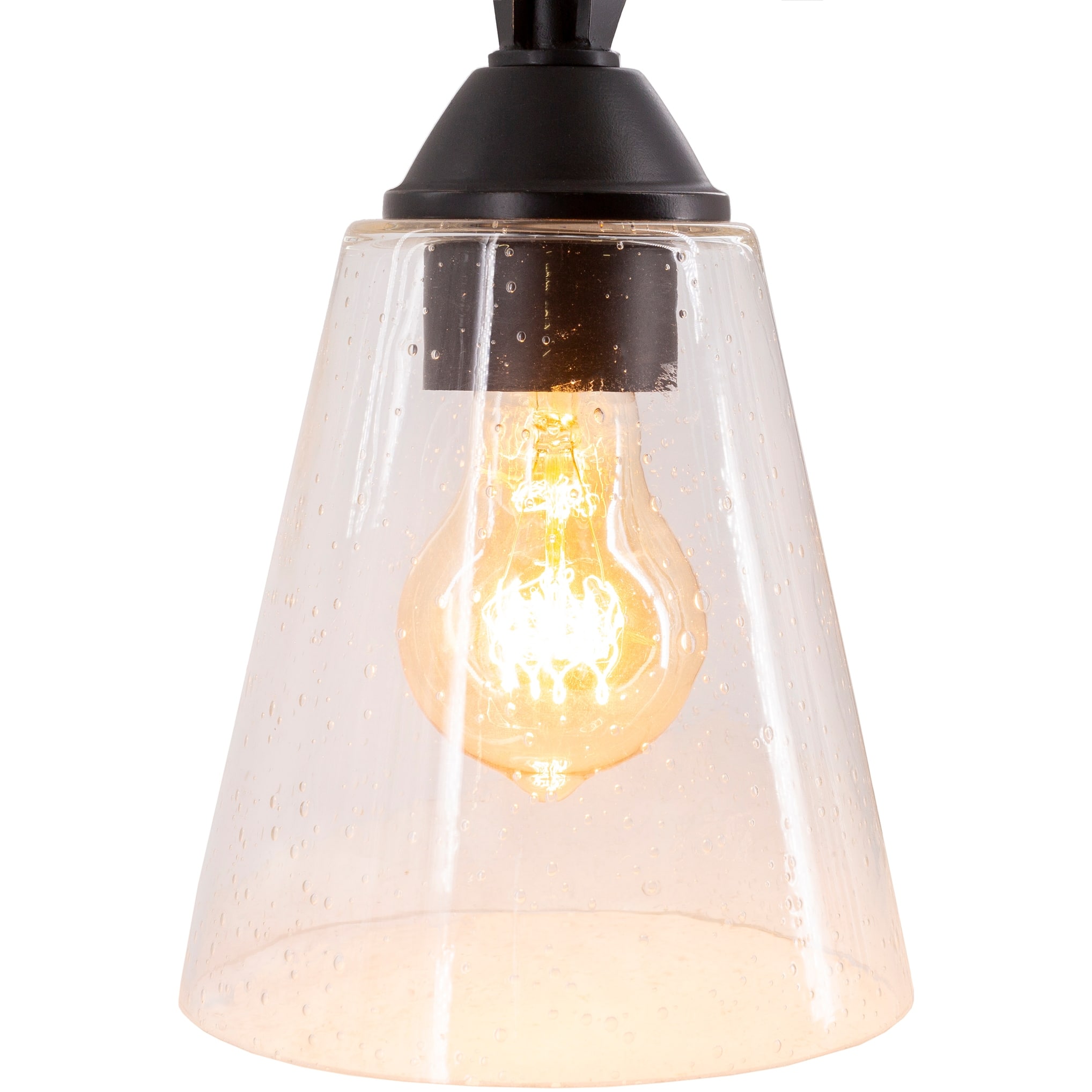 Artistic Weavers Thiells Seeded Glass Classic Hanging Pendant - 17"H x ...