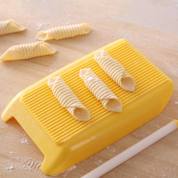 1 Set Effective Wave Pattern Macaroni Making Board Plastic Practial ...