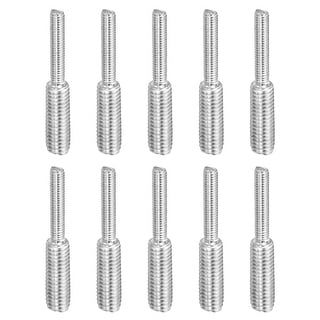 10pcs Double End Threaded Stud Screw Bolt Rod Adapter 30mm Long - Bed ...