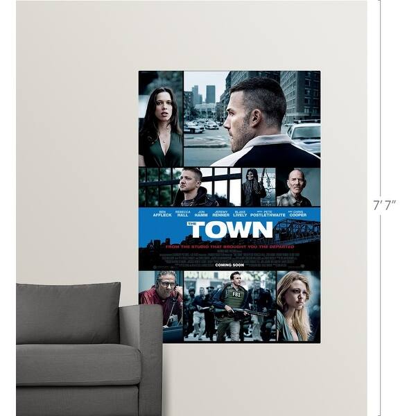 "The Town - Movie Poster" Poster Print - Multi - Bed Bath & Beyond ...