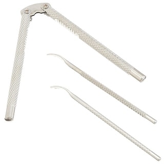 Good Cook 3pc Handheld Nut Cracker and Picks Set, Great for Cracking ...