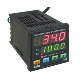 MYPIN TA4-SNR Digital PID Temperature Controller 1 Alarm Relay Output TC/RTD - 8' x 10' - Bed ...