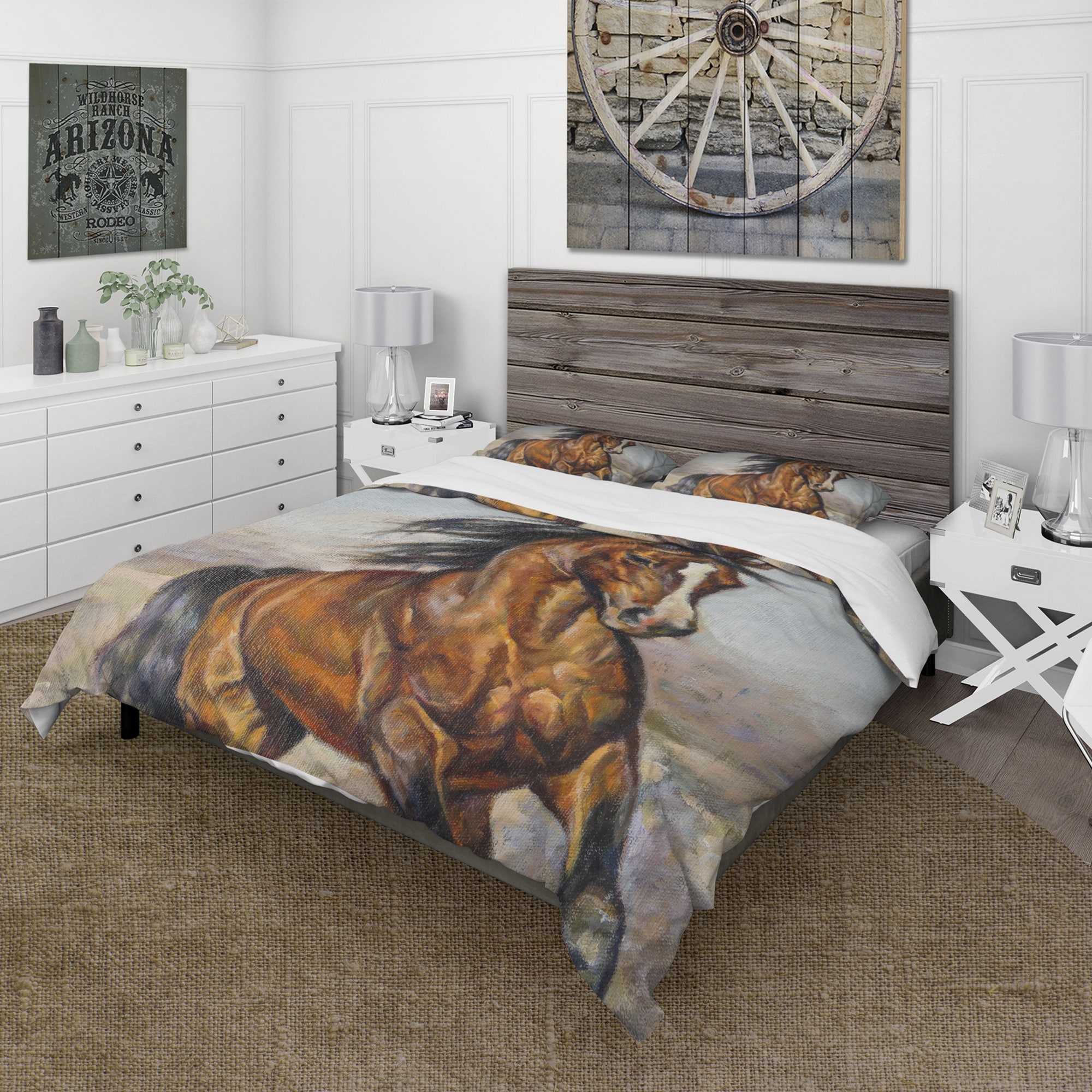 bedding sets with horses