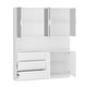 Modular Buffet and Display Cabinet - Modular Design in Pristine White ...