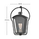 Hinkley Lighting 13300 Yale 1 Light 18" Tall Heritage Outdoor Wall ...