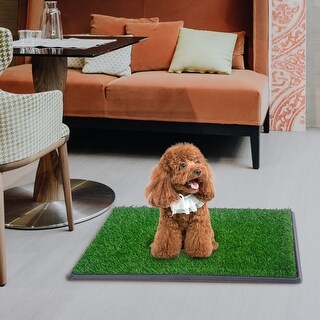 Zeus&Ruta Pet Toilet Dog Potty Artificial Turf Environmental Protection ...