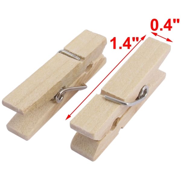 Household Wooden Photos Crafts Laundry Hanging Spring Clamp Clothes ...