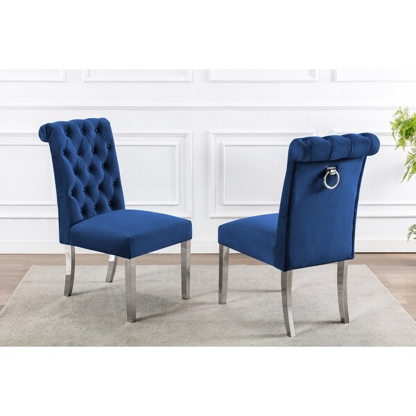 Best Quality Furniture Chairs w Tufted Hanging Ring Set of 2 Bed Bath Beyond 31889804
