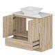 Timechee 29" Single Bathroom Vanity Set - Bed Bath & Beyond - 36627935