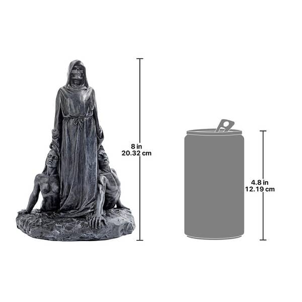 Design Toscano The Ultimate Destiny Gothic Grim Reaper Statue - Bed ...