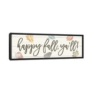 iCanvas "Harvest Sentiments Sign II" by Moira Hershey Framed - Bed Bath ...
