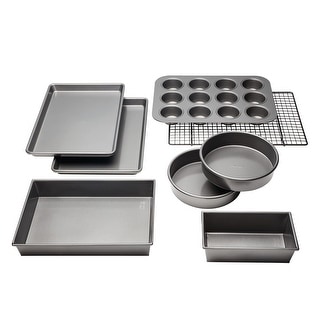 Professional Non-Stick 8-Piece Bakeware Set, Silver - Bed Bath & Beyond - 40188230