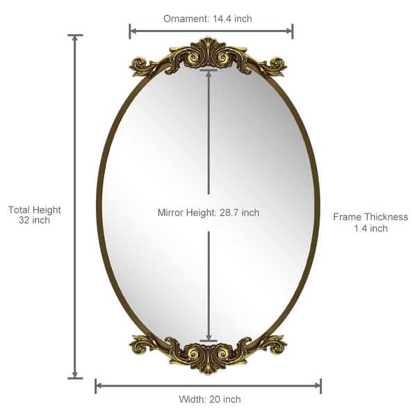 baroque oval frame