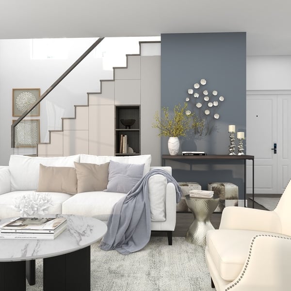 White Capiz Shell Floral Home Wall Decor with Capiz Accents - Bed Bath ...