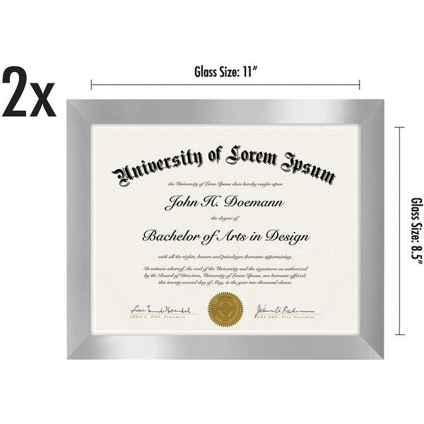 Americanflat 8.5x11 Diploma Frame - Multi sizes & colors - Bed Bath ...