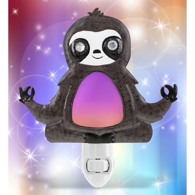 CoTa Global Wildlife Nightlights – Owl, Elephant, Monkey, Sloth - On ...