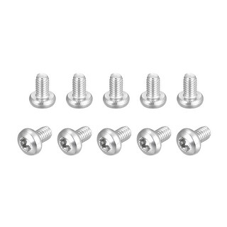 M4x6mm Torx Security Machine Screws, 20pcs 316 Stainless Steel Pan Head ...