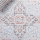 SAFAVIEH Tucson Gessica Machine Washable Slip Resistant Shabby Chic Rug ...