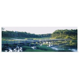 "Marsh Footbridge Cape Cod MA" Poster Print - Multi - Bed Bath & Beyond ...