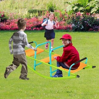 Outdoor Playground Steel Tube Kids Seesaw Children Rocker for Age 3 Up ...