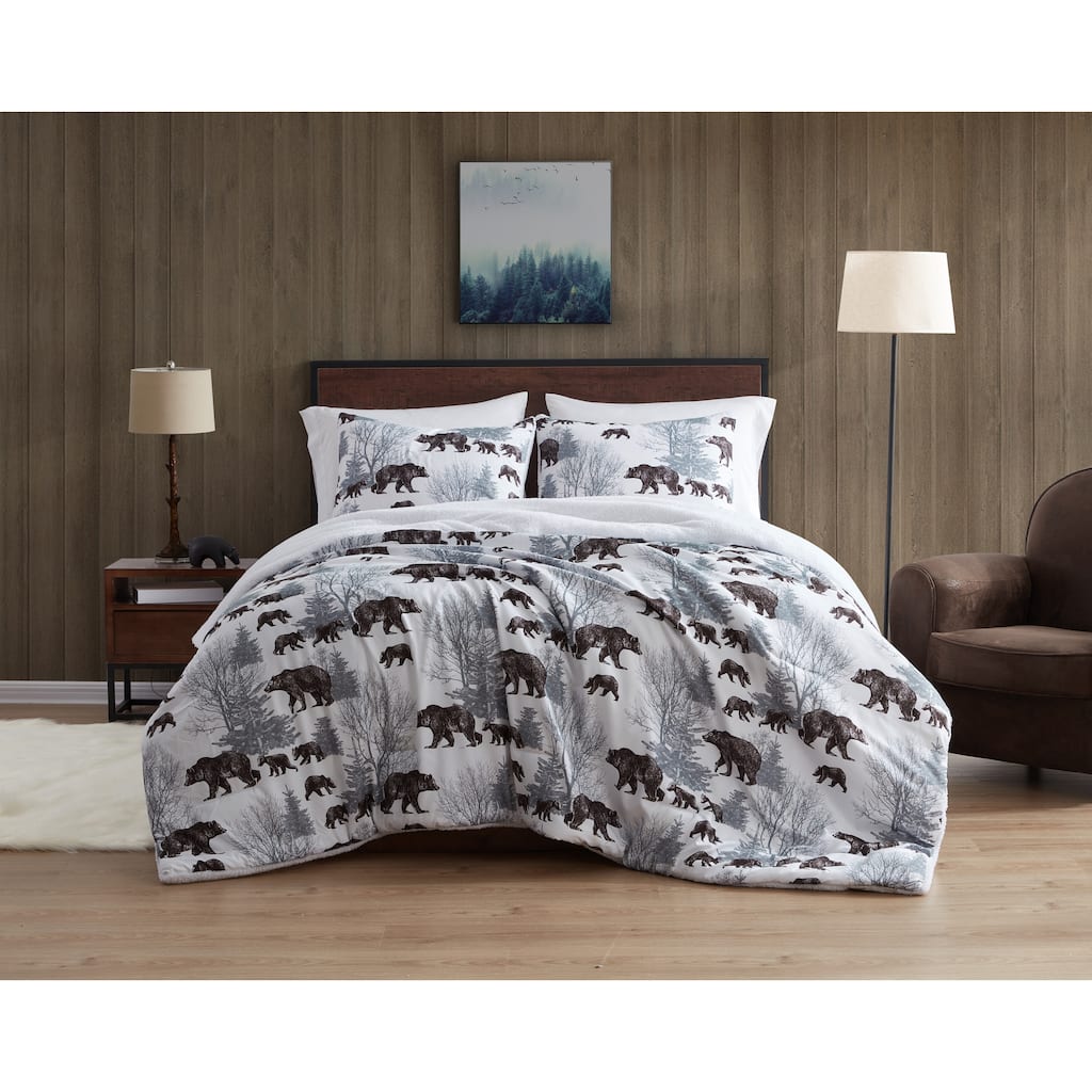 white bear comforter
