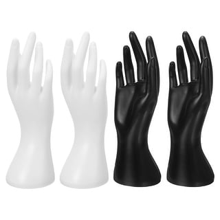 4 x Hand Ring Holder Hand Jewelry Holder Ring Display Stand Bracelet ...