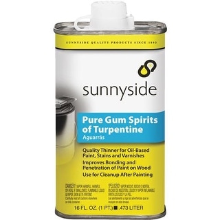Sunnyside Corp. Gum Spirits Turpentine 87016 Unit: PINT - Bed Bath ...