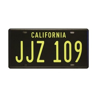Steve Mcqueen Car JJZ 109 California License Plate 12" x 6" - 12" X 6 ...