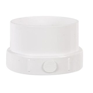 Plastic Trends P1504 Clean-Out Adapter, 4" - Bed Bath & Beyond - 20189453