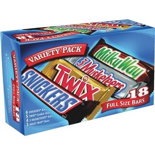 Liberty Distribution 18Ct Variety Candy Bar 119484 Unit: BOX - Bed Bath ...