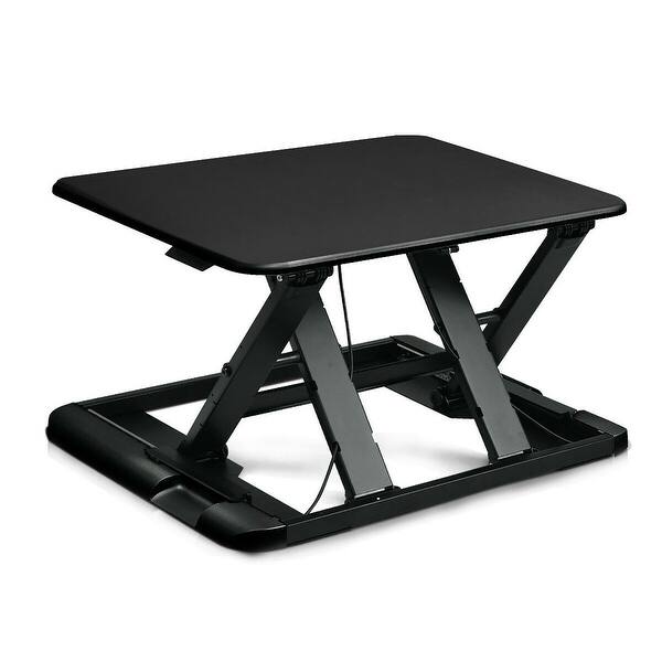 Height Adjustable Standing Desk Elevating PC Laptop Workstation - Bed ...