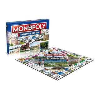 Monopoly Greenwich Edition Family Board Game | 2-6 Players - Bed Bath ...