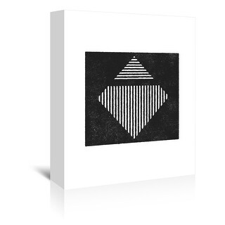 Americanflat - Geo Aztec Linocut Diamond by Roseanne Kenny - 8" x 10 ...