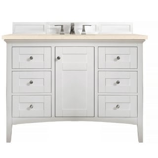 James Martin Vanities Palisades 48" Single Basin Hardwood Vanity Set ...