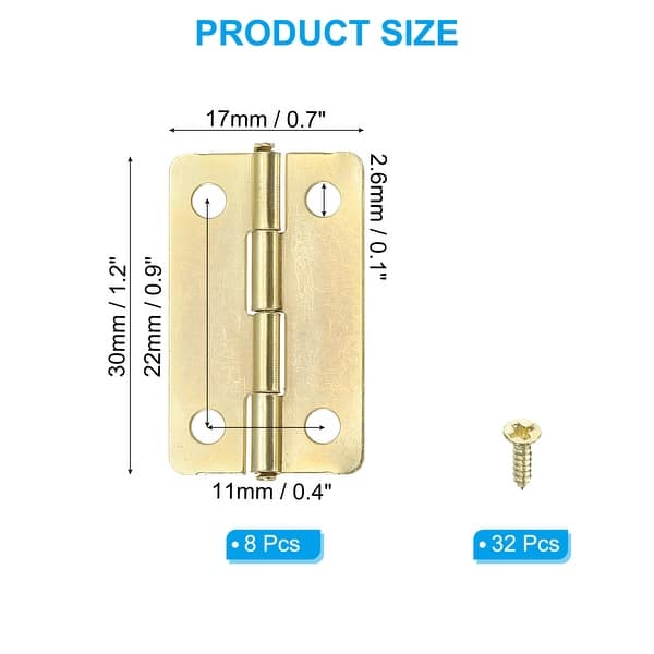 small hinges for boxes