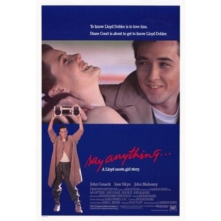 Say Anything Movie Poster Print (27 X 40) Item Movgf8361 - Bed Bath ...