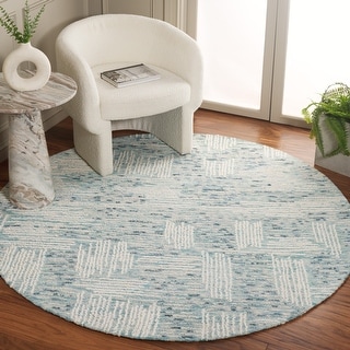 SAFAVIEH Handmade Abstract Merlind Contemporary Wool Rug - Bed Bath ...