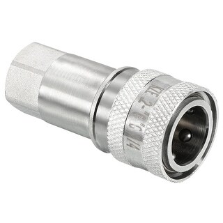 Hydraulic Quick Connect Coupler, Female Pipe Fitting Plug Adapter ...