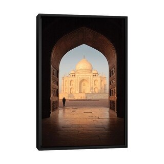 iCanvas "India Agra Taj Mahal V" by David Clapp Framed Canvas Print ...