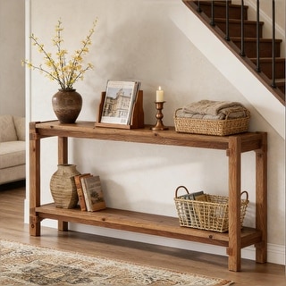 2-Tier Couch Side Console Table - Bed Bath & Beyond - 43841119