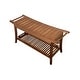 Solid Bamboo Premier 39" Spa Bench - Bed Bath & Beyond - 40350176