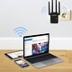 1200Mbps WiFi Range Extender Repeater Wireless Amplifier Router Signal ...