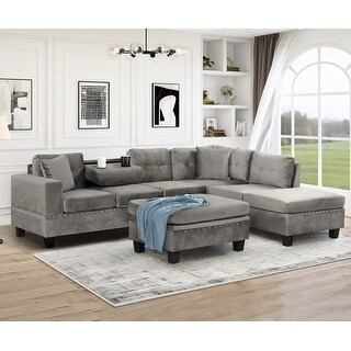 microfiber corner sofa