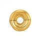 Brass Radiator Flange Spiral 1/2" (IPS) Pipe Flange: 7/8" I D; 3-1/8 ...
