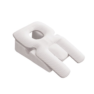 Face Down Pillow for Sleeping with Bed Wedge, Prone Pillow for Eye ...