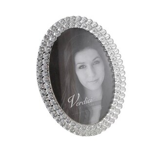 Photo Frame - Oval With Crystals 8 x 10" - Bed Bath & Beyond - 38003066