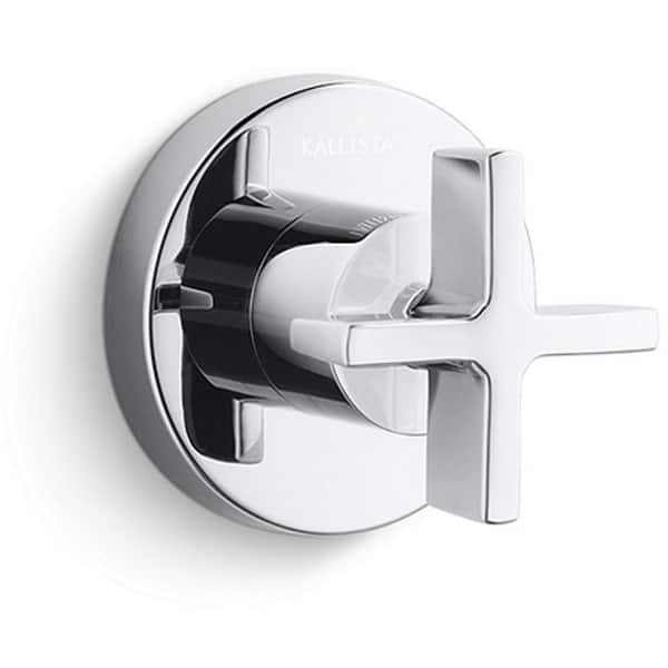 Kallista One Cross Handle Volume Control Valve Trim - Less Rough In ...