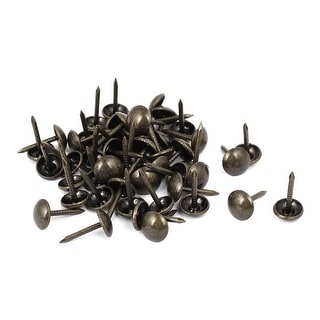 Leather Sofa Round Head Upholstery Tack Nail Bronze Tone 8mm x 15mm ...